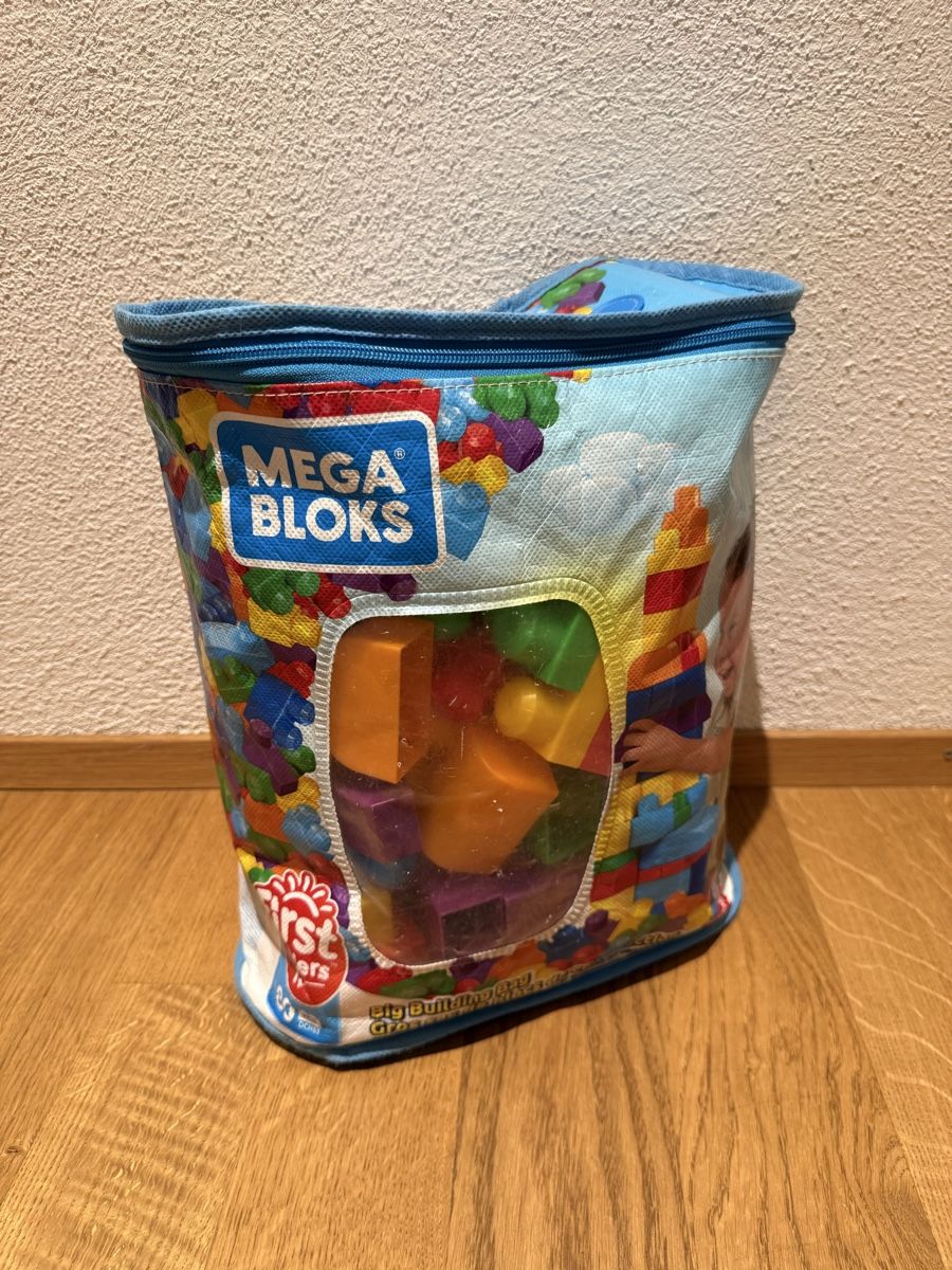 Mega Bloks First Builders, 80+ Teile, ab 1 Jahr, Top! (Gebraucht) in ...
