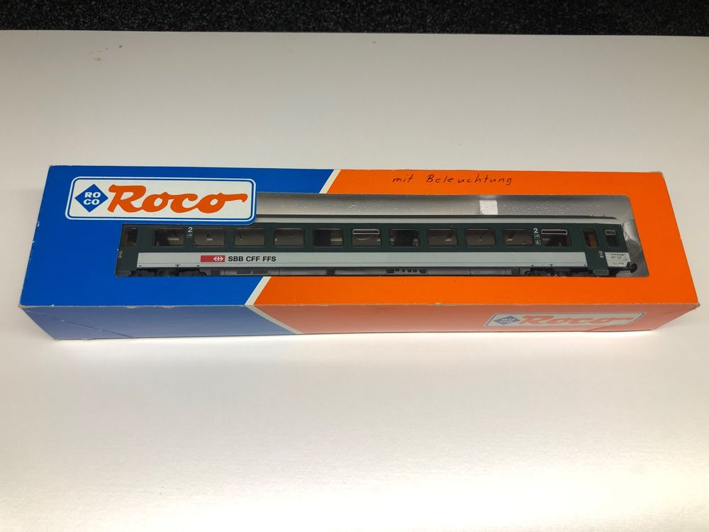 Roco SBB CFF FFS Personenwagen 2. Kl. 44472 H0 DC mit Bel. (Gebraucht) in Zweidlen für CHF 23 ...