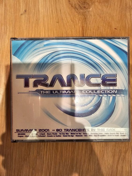 4 CDs - Var. – Trance, The Ultimate Collection - Summer 2001 (Gebraucht) in für CHF 3 – mit ...