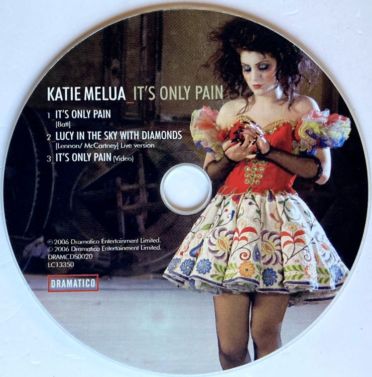 KATIE MELUA - IT'S ONLY PAIN (Gebraucht) in Bottens für CHF 6 – mit ...