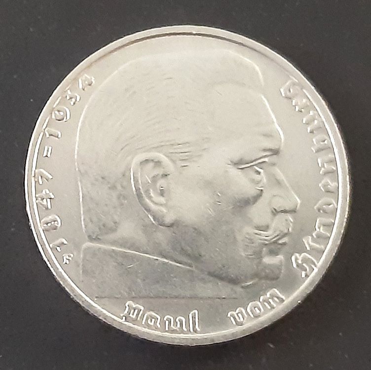 Deutsches Reich - 2 Reichsmark 1938 F (Gebraucht) in Ebikon für CHF 9 – mit Lieferung auf ...