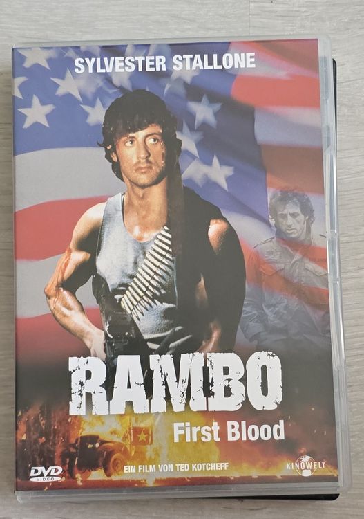 Rambo First Blood DVD - Action-Klassiker für Filmfans! (Gebraucht) in ...
