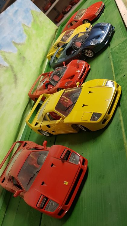 FERRARI-SET mit 6 Modellen. 4 Stück in recht gutem Zustand | Kaufen auf ...