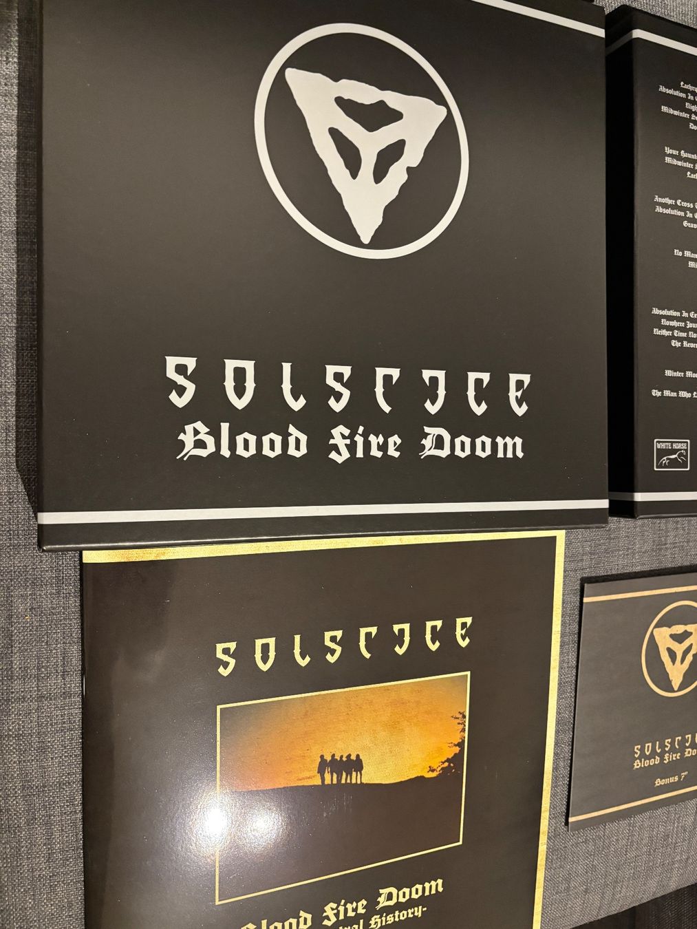 SOLSTICE - Ltd.Box- Cult Doom Metal Epic Heavy Metal 5LP+7" (Neu ...