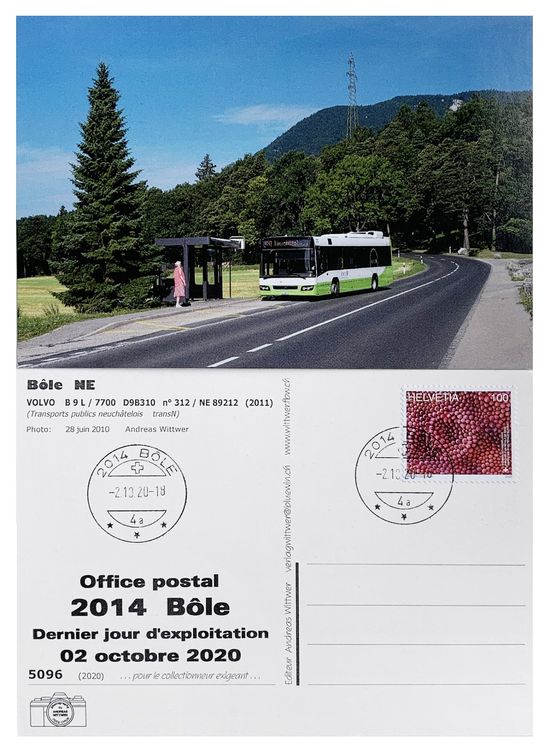 Bôle Boudry Milvignes Neuchâtel Post Bus TransN Volvo | Kaufen auf Ricardo