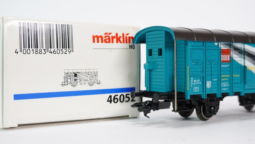 1ø Märklin 46052 SBB Güterwagen K3 Lehrlingswagen (Gebraucht) in ...