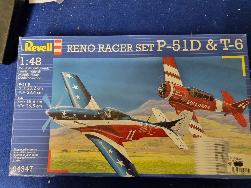 Reno Racer Set (P-51D &) T-6 (Gebraucht) in Wettingen für CHF 11 – mit ...