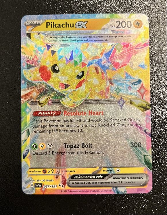 Pikachu EX 057/191 Surging Sparks EN | Kaufen auf Ricardo