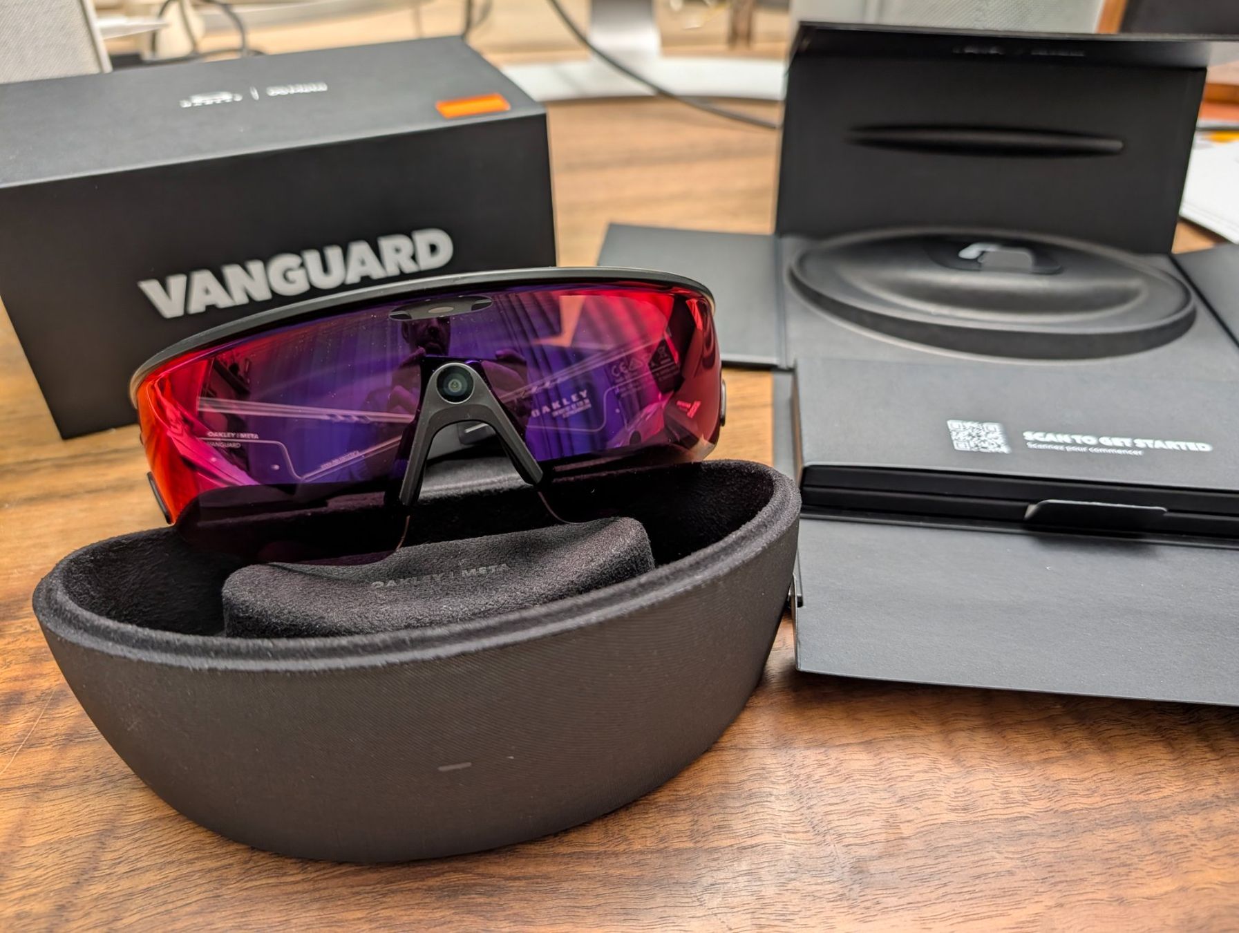 Oakley Meta Vanguard Smart Glasses (5x getragen) Prizm Road (Gebraucht ...