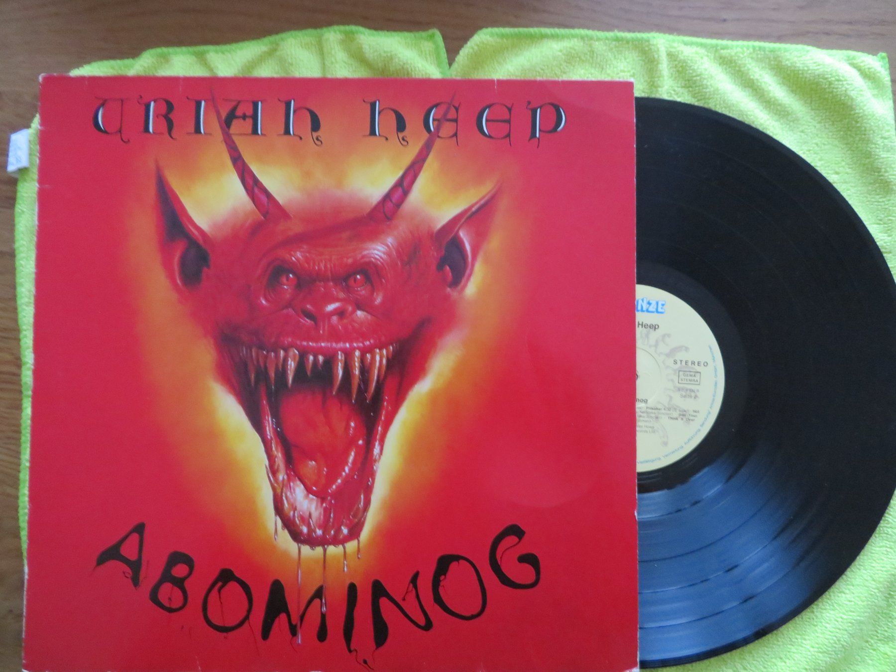 Uriah Heep - Abominog - Seltene Vinyl Schallplatte 1982! (Neu (gemäss Beschreibung)) in Zürich ...