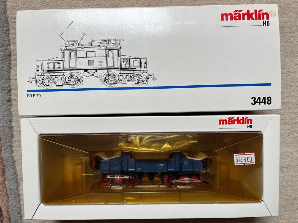 Märklin 3448 Bayern Krokodil E 70 21 der DB in OVP | Kaufen auf Ricardo