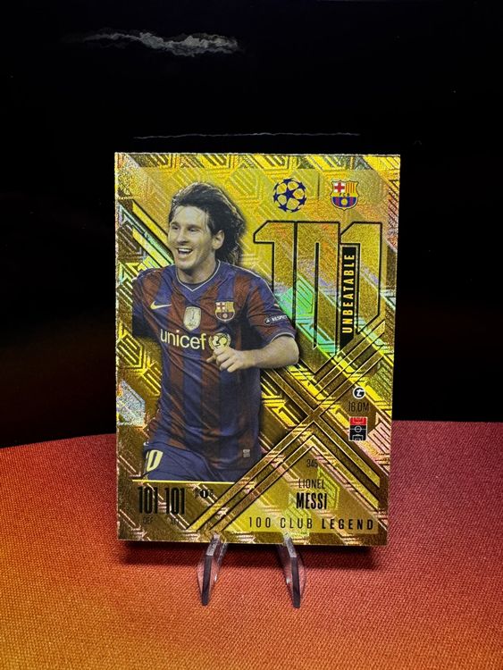 Match Attax Extra 24/25 / Lionel Messi / 100 Club Legend | Kaufen auf ...