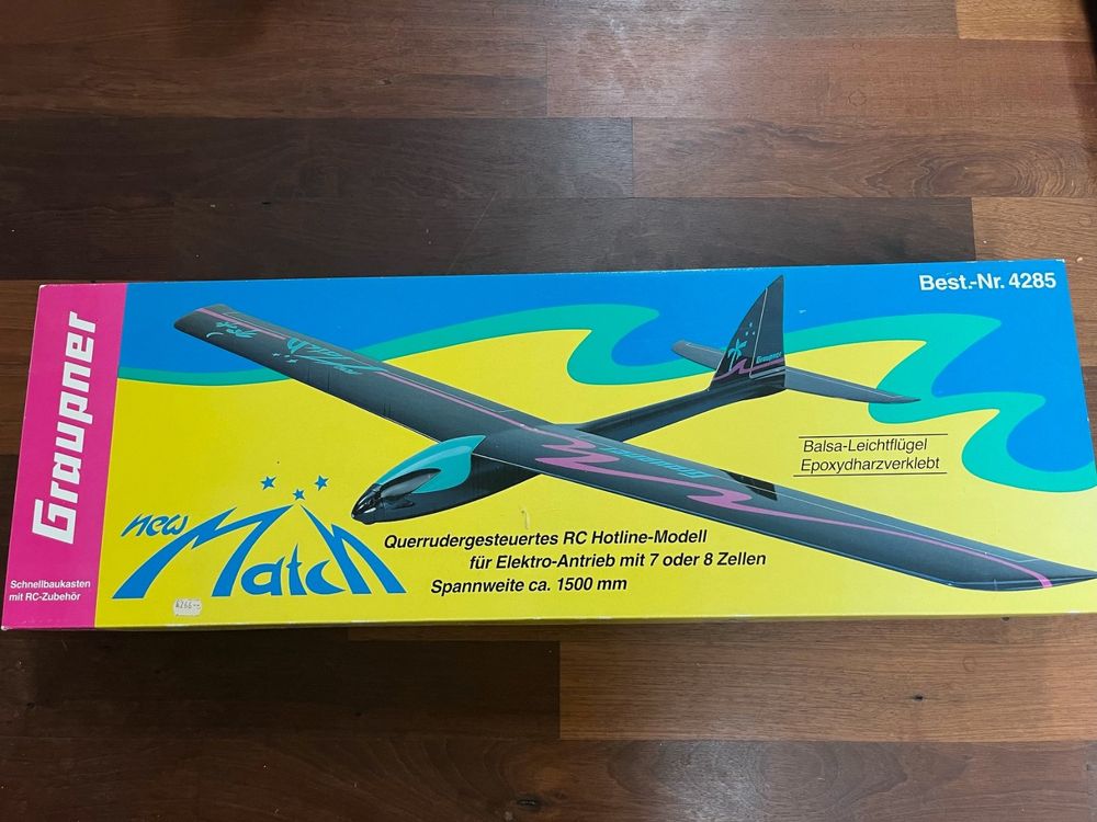 Graupner New Match Segelflugzeug (Neu und originalverpackt) in Auslikon ...