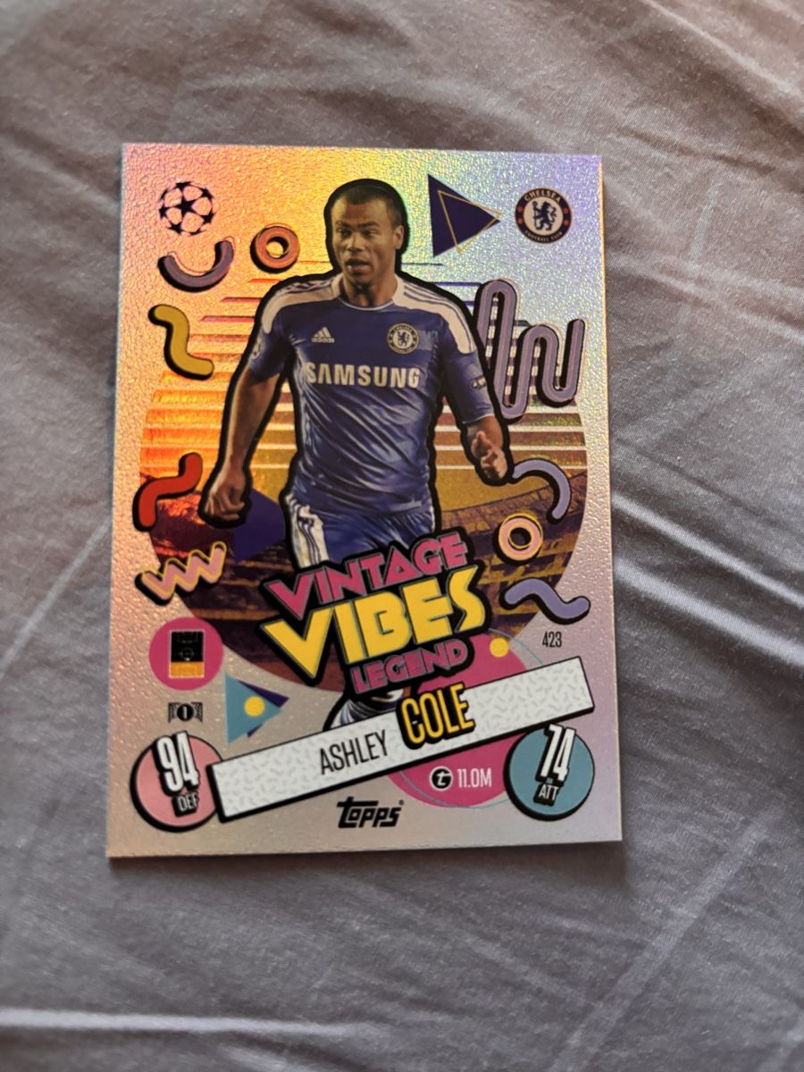 Ashley Cole - Chelsea FC - Topps Match Attax Card 2023/24 (Neu (gemäss ...