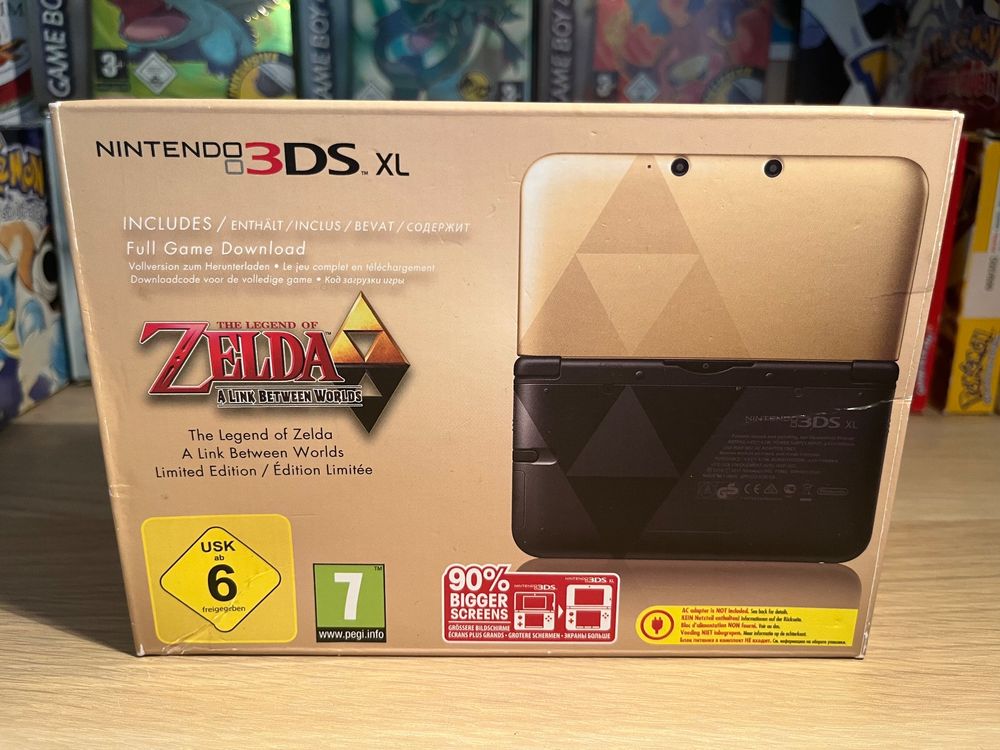 Nintendo 3DS XL Zelda A Link Between World OVP CIB (Gebraucht) in St ...