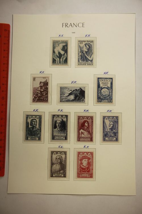 timbre France 1946 ** (Gebraucht) in La plaine für CHF 6 – mit ...