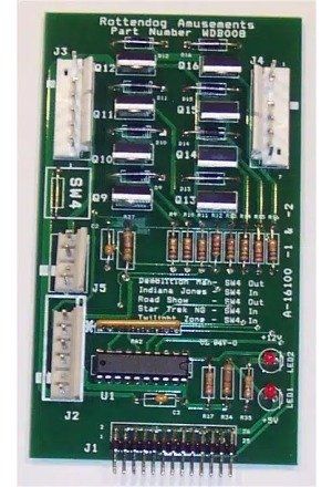 Rottendog: 8-Treiber Board WPC (WDB008), A-16100 (Neu und ...