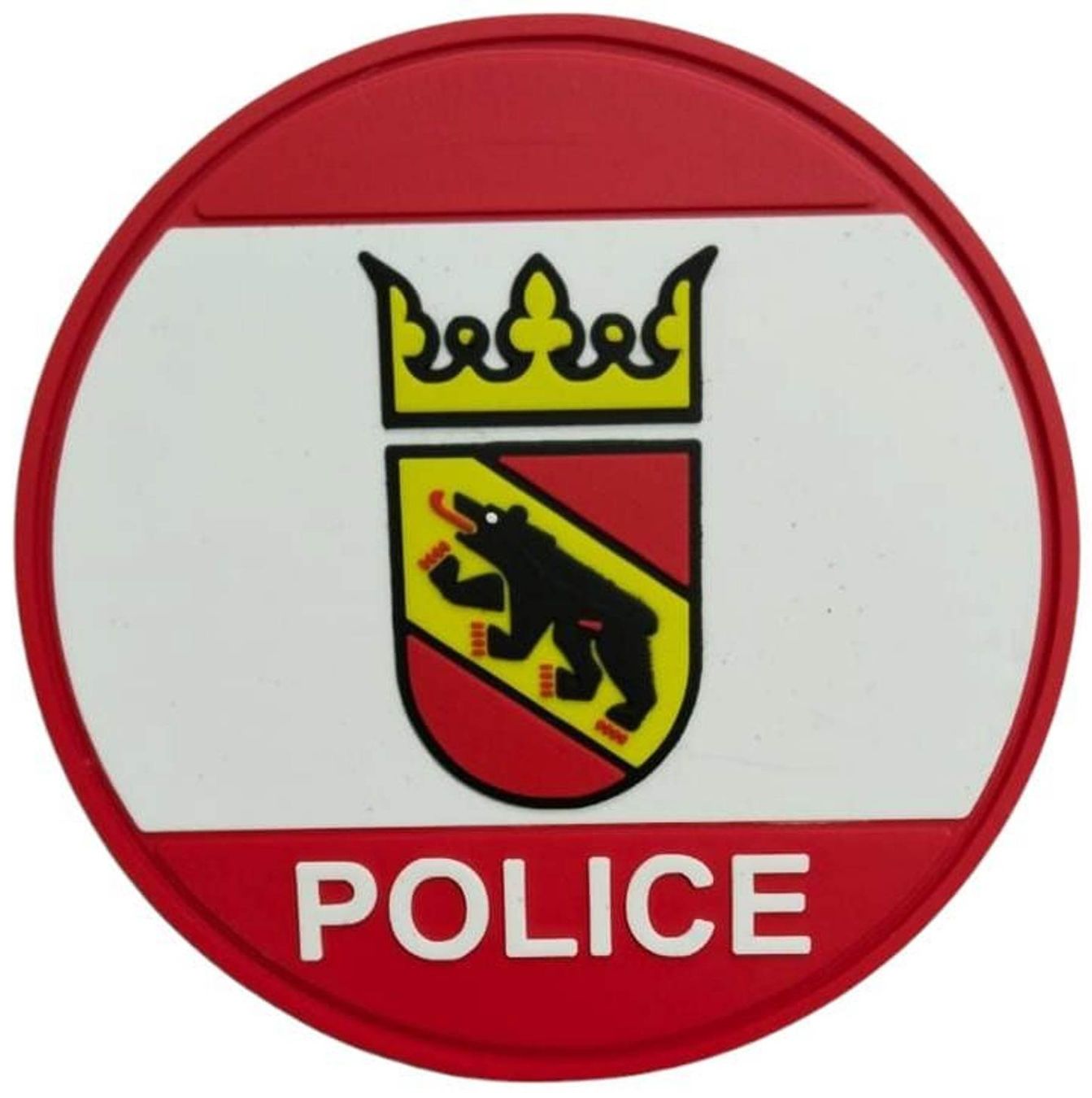 Wappen der Stadt Bern und den Schriftzug "POLICE". (Neu und ...
