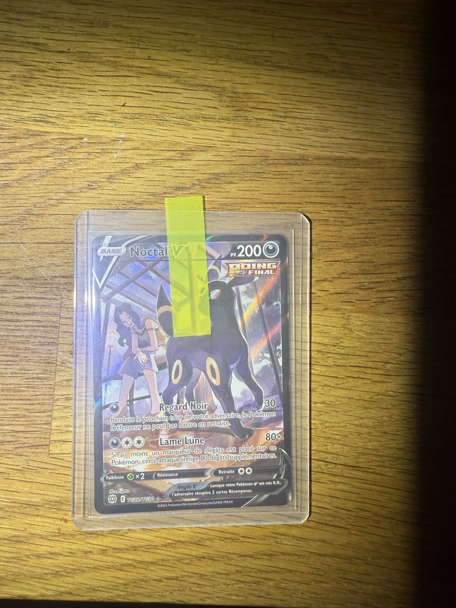 Pokémon Noctali V Regard Noir TG22/30 - Sortie de booster ! (Neuf (Voir ...