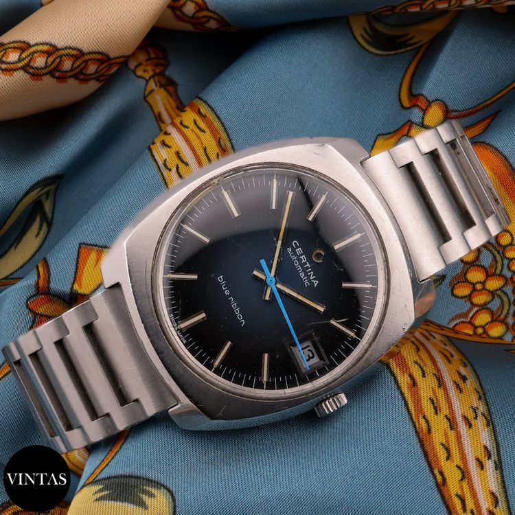 Vintage Certina Blue Ribbon (Gebraucht) in Zürich für CHF 150 – mit Lieferung auf Ricardo kaufen