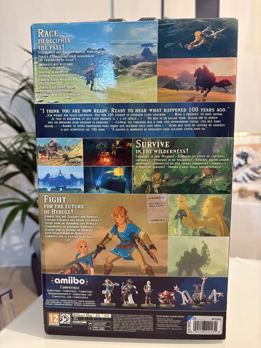 Zelda Breath of the Wild Limited Edition - NEW SEALED Switch (Neu und ...