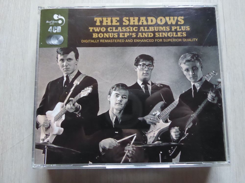 4-CD The Shadows - Classic albums & EPs/Singles | Kaufen auf Ricardo