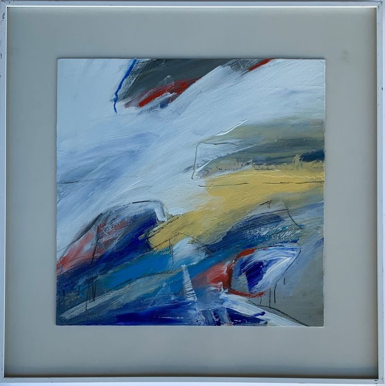 Anna FRIEDLOS (1946) Abstraktes Gemälde | Kaufen auf Ricardo