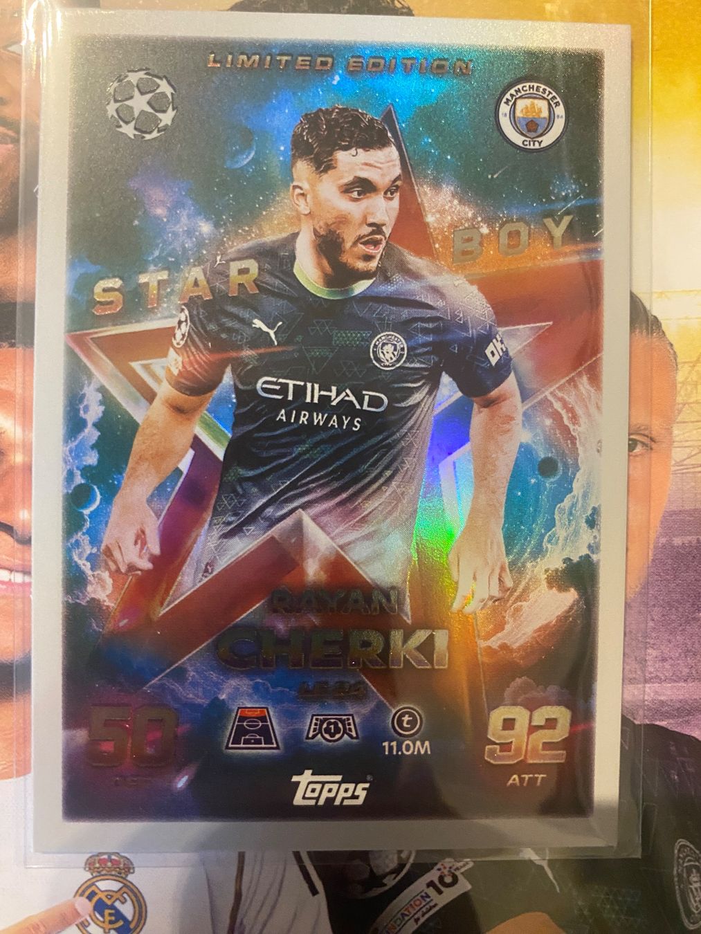 Topps Match Attax 25/26 Limited Edition Cherki LE24 (Neu (gemäss ...