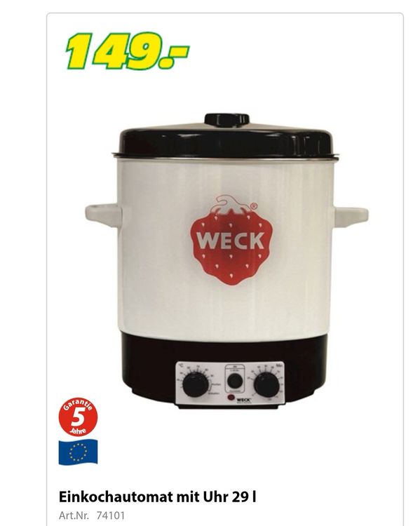 Weck Einkochtopf | Kaufen auf Ricardo