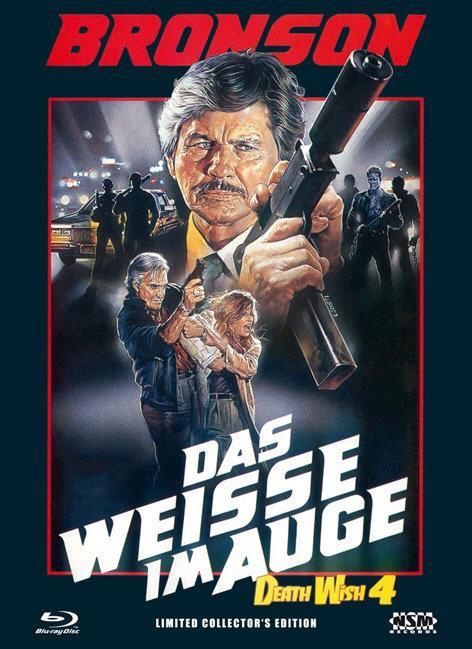 Death Wish 4 (1987) Uncut, Mediabook, Blu Ray & DVD (Neu und ...