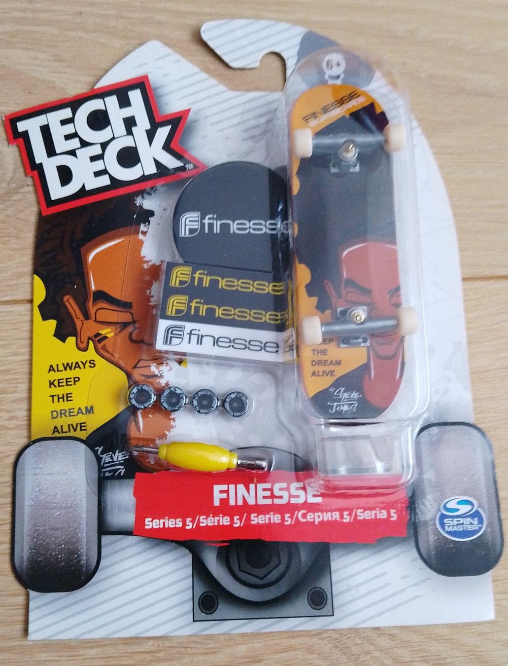 Tech Deck Finesse Finger Mini Skateboard Serie 5 OVP Sammler (Neu und ...