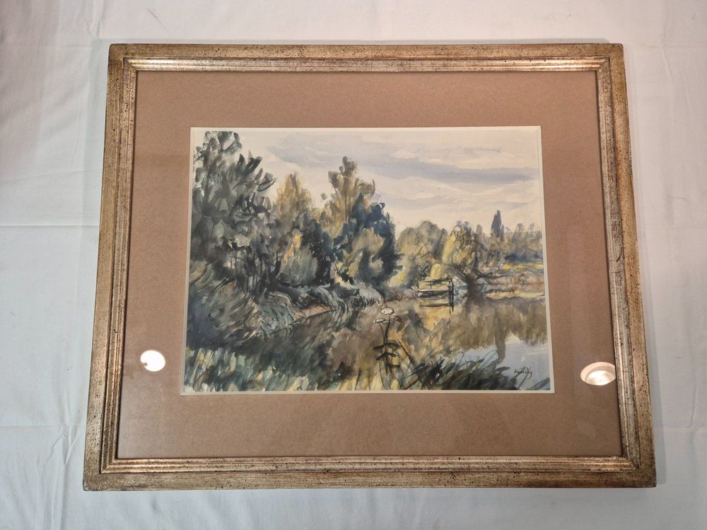 Aquarell von Reinhold Kündig (1888-1984), Ref. Nr. 70 (Gebraucht) in Au ...