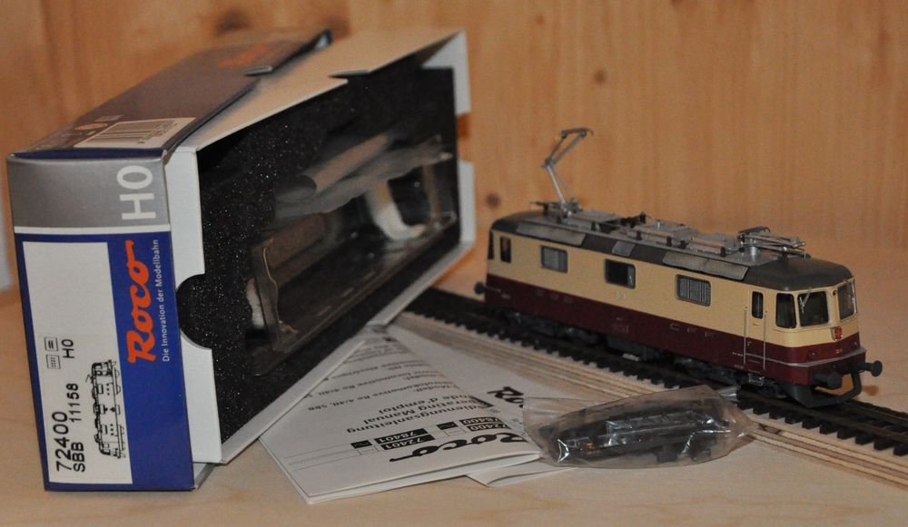 SBB Re 4/4 II 11158 [TEE/runde Lampen] ROCO 72400 [1:87/DC] | Acheter ...