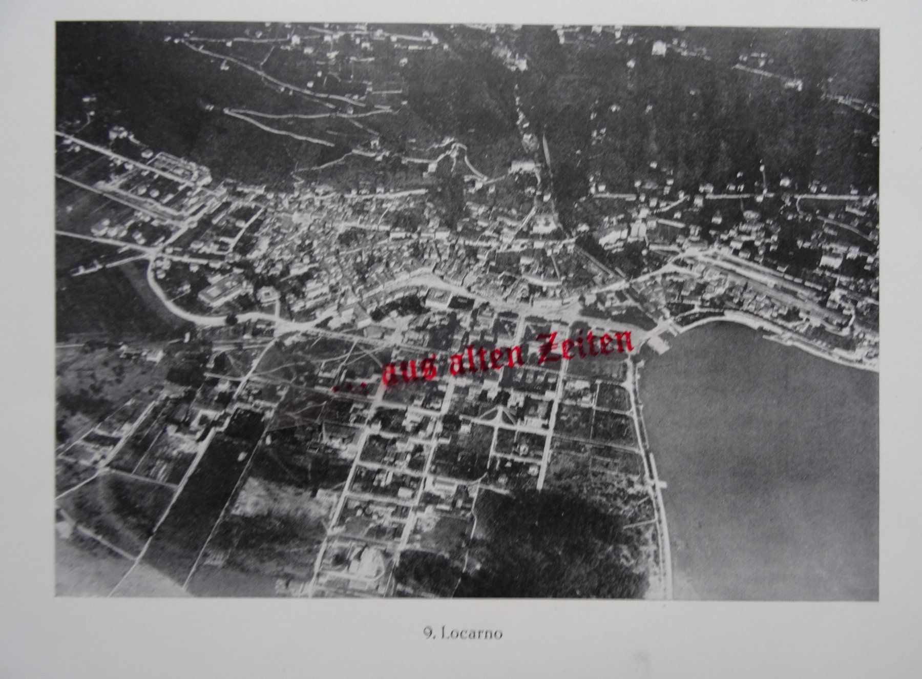 Ticino Locarno 1926 FLUGBILD W. Mittelholzer (Gebraucht) in Safnern für ...
