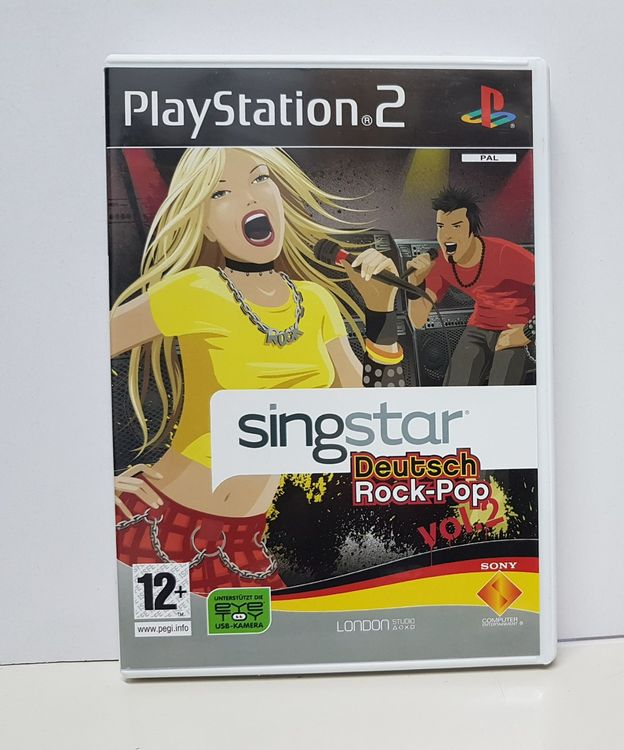 SingStar Rock-Pop vol.2 30 Originalsongs PS2 | Kaufen auf Ricardo