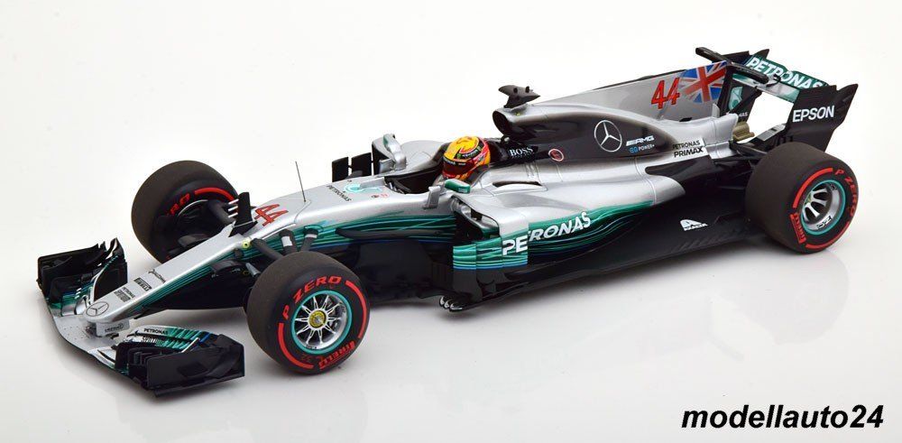 Mercedes-AMG F1 W08 EQ Power+ F1 Hamilton WC 2017 / MC 1:18 (Neu und ...