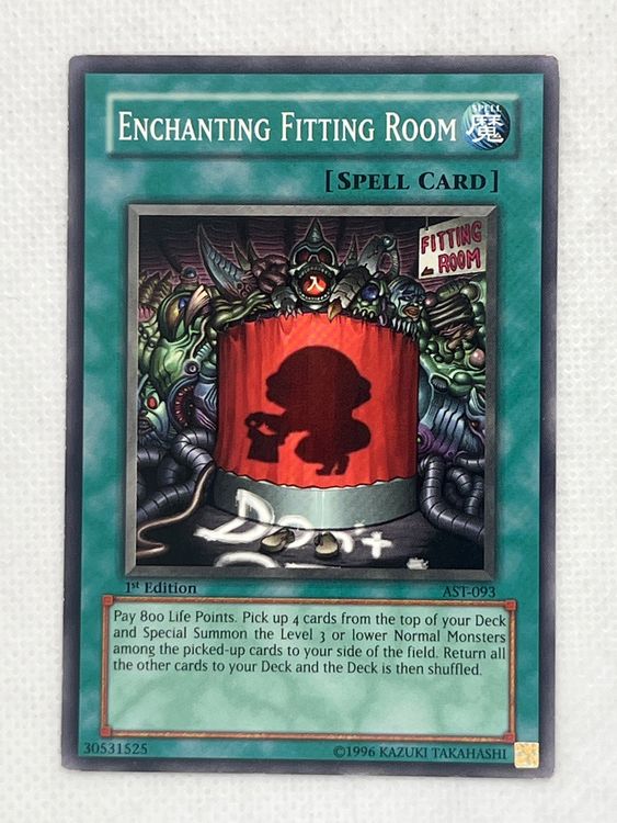 Yu-Gi-Oh! Enchanting Fitting Room Karte, 1st Edition! (Gebraucht) in ...