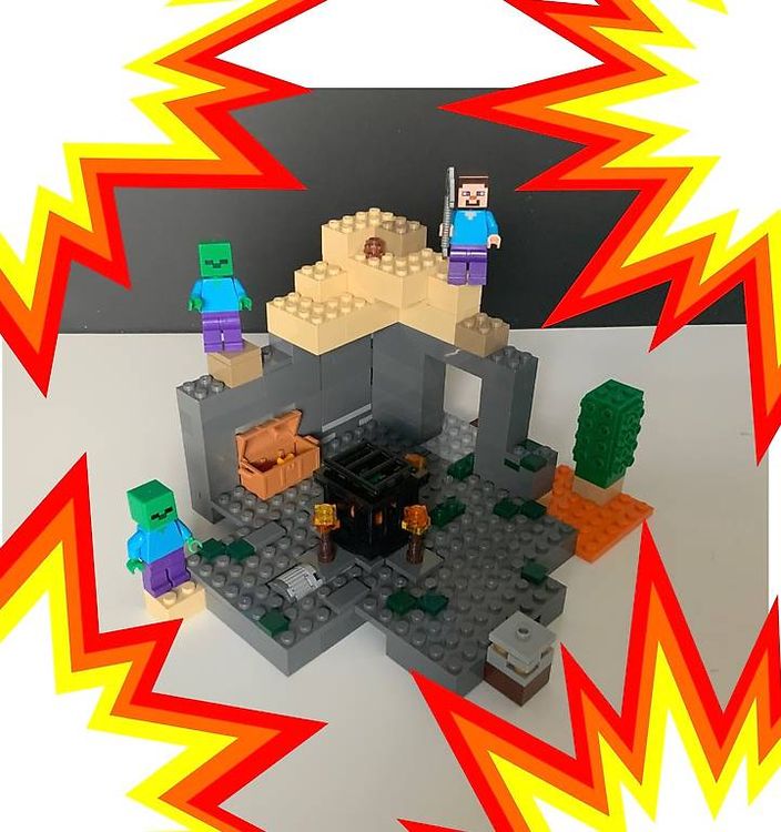 Lego MINECRAFT The Dungeon 21119 (100% KOMPLETT) (Gebraucht) in ...