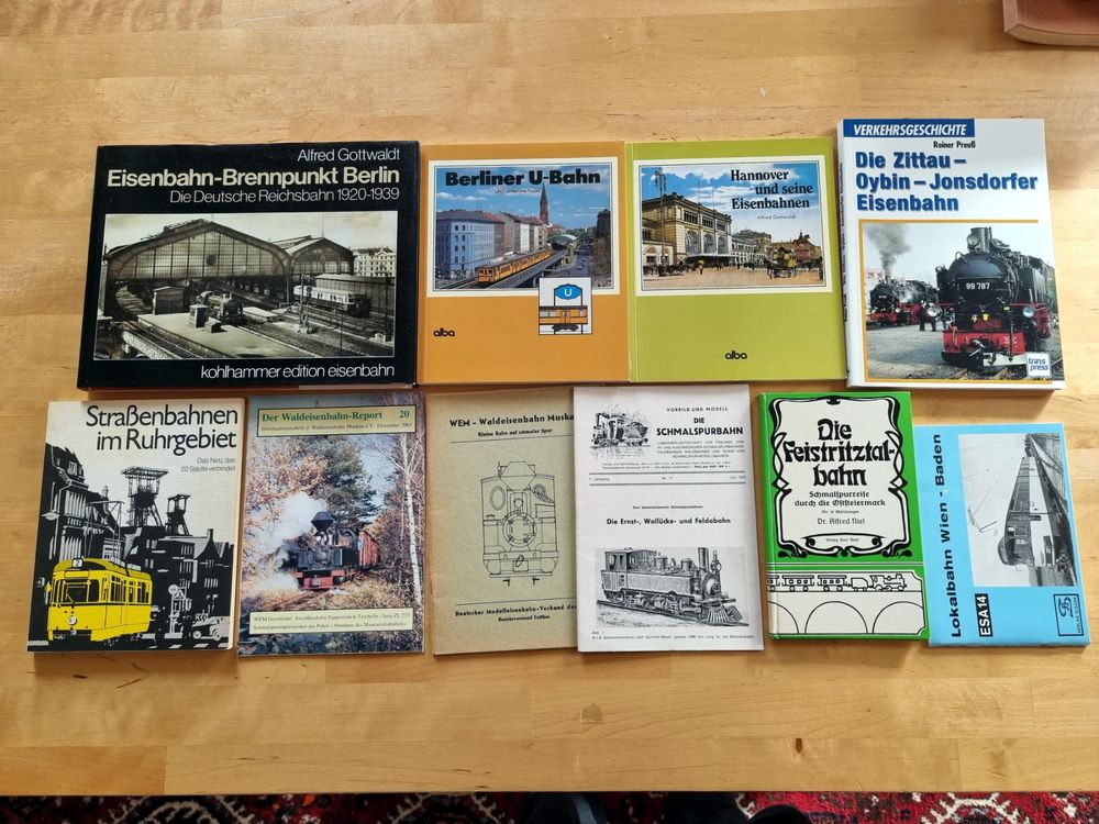 10 Bücher über die Eisenbahn | Kaufen auf Ricardo