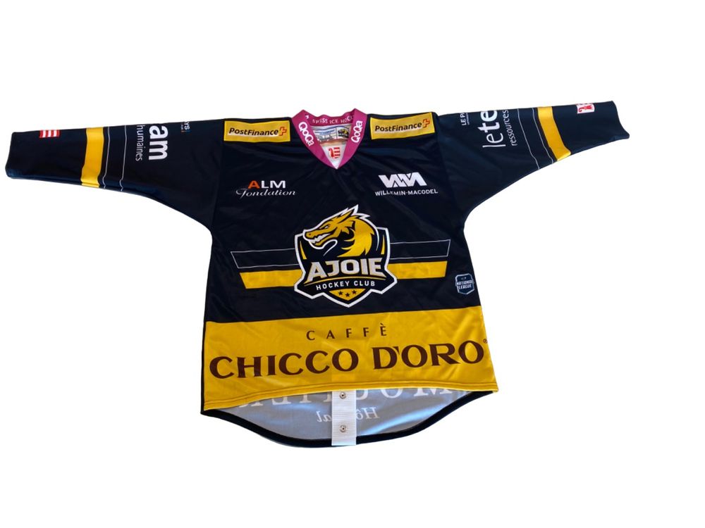 HC Ajoie - Top Scorer - Maillot domicile 22/23 porté (Gebraucht) in ...