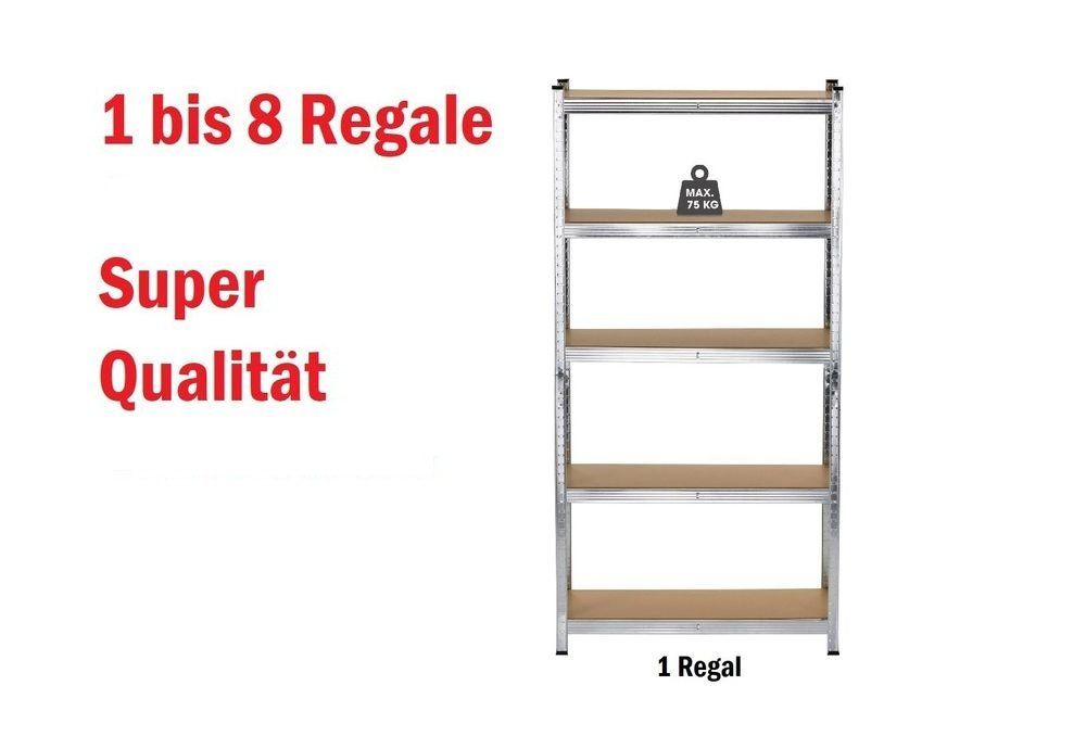 Regal Gestell Lager-Gestell Lager-Regal 75 x 30 x 174 NEU! (Neu (gemäss ...