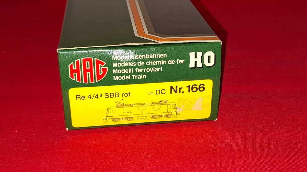 HAG : Re 4/4 II der SBB, DC, analog, Neuwertig (Neu (gemäss Beschreibung)) in Märwil für CHF 149 ...