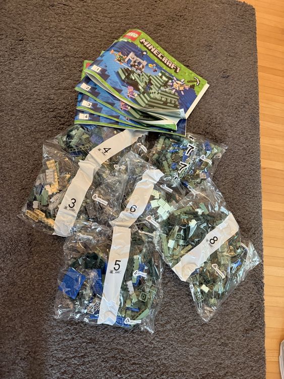 LEGO Minecraft Set 21145 (Konvolut, nicht vollständig) (Gebraucht) in ...