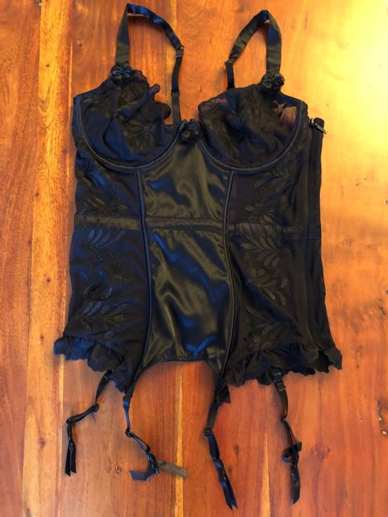 STRAPS-CORSAGE, GR. 85 B / M, SCHWARZ, ELLEN AMBER (Neu (gemäss ...