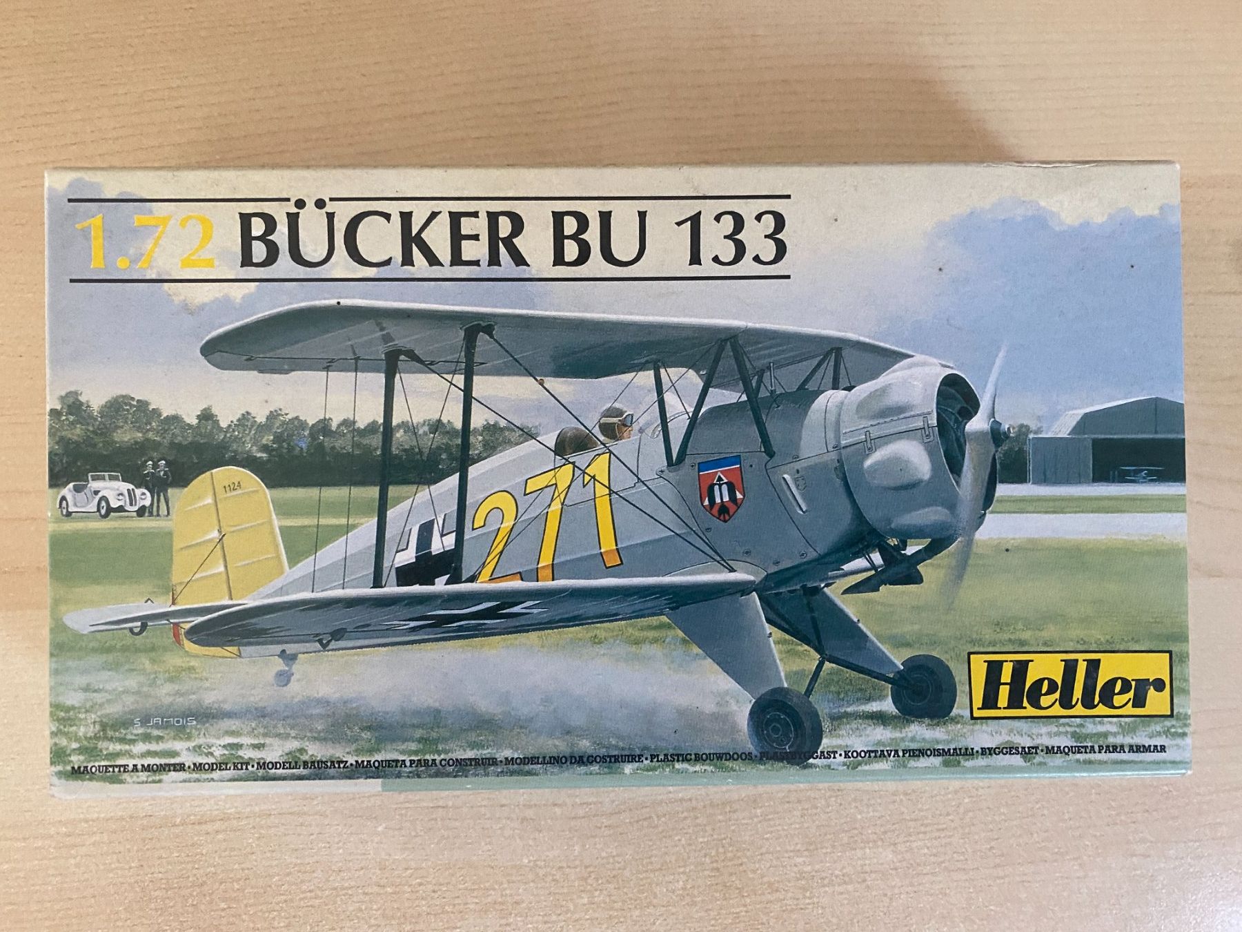 Modell 1:72 - Bücker Bü-133 (CH Version geeignet) (Neu (gemäss ...