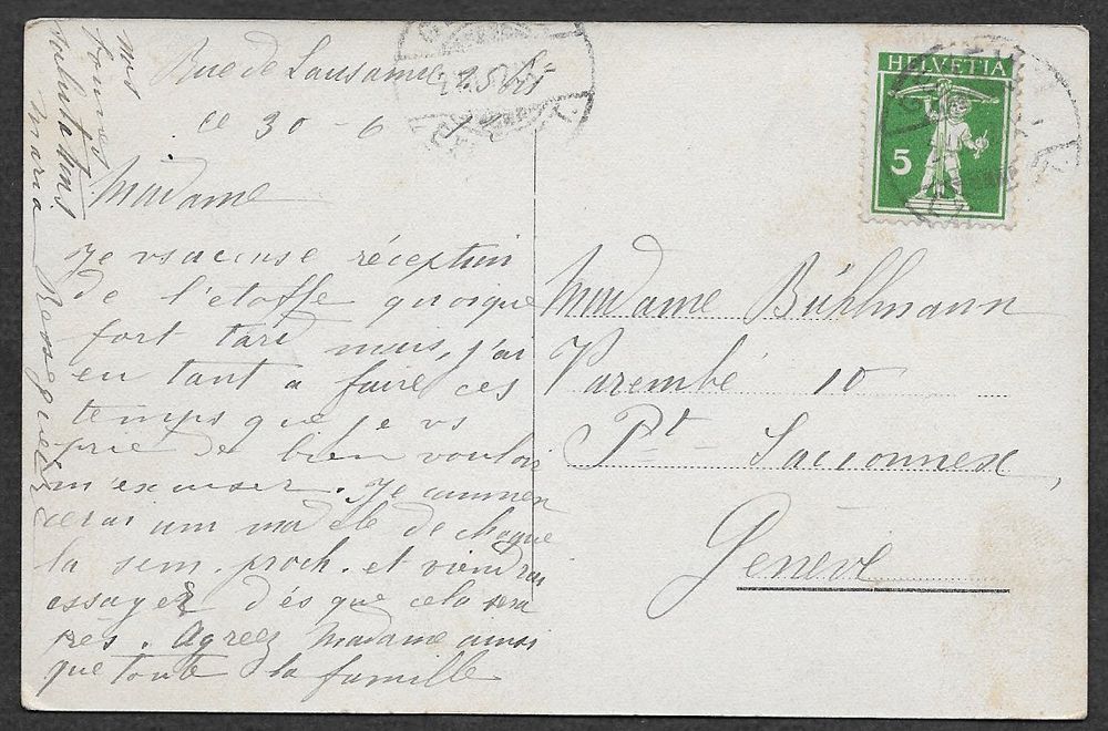 Carte de Genève Place du Molard (D'occasion) à Walperswil pour CHF 5 ...