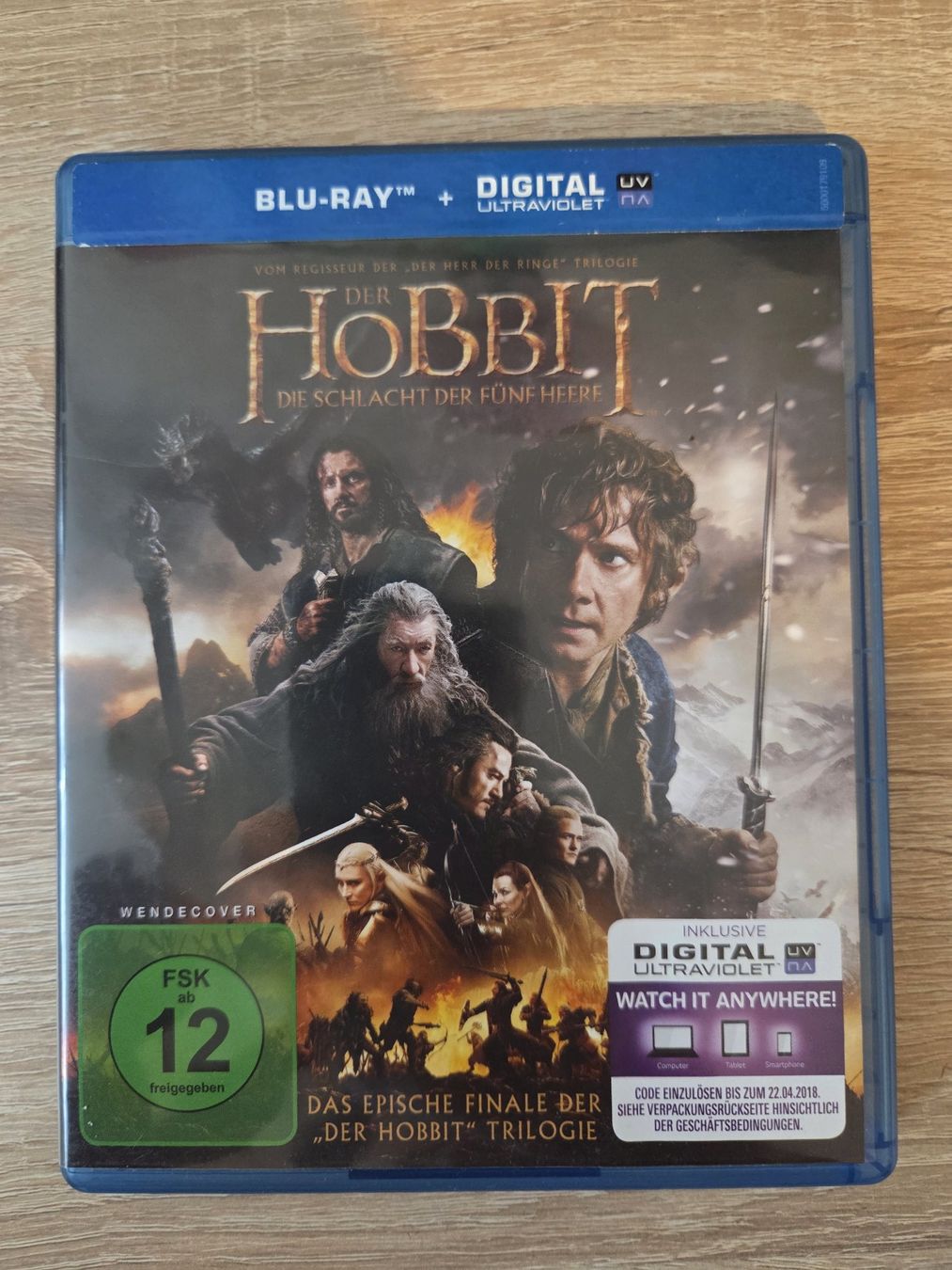 Der Hobbit: Die Schlacht der Fünf Heere - Blu-ray - Rare (Gebraucht) in ...