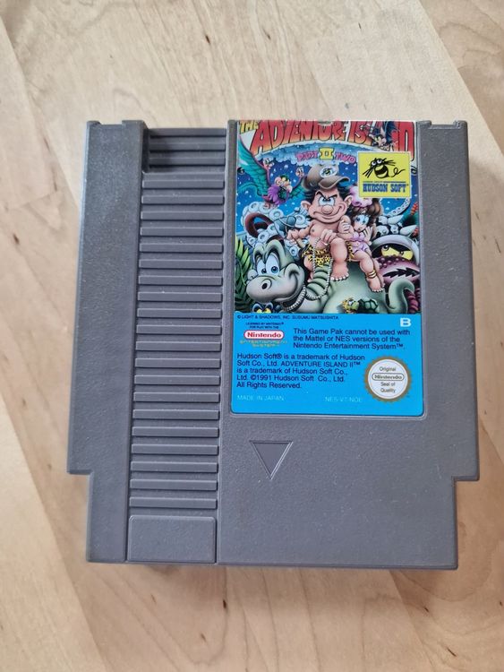 The Adventure Island part two (2) NES Nintendo II | Kaufen auf Ricardo
