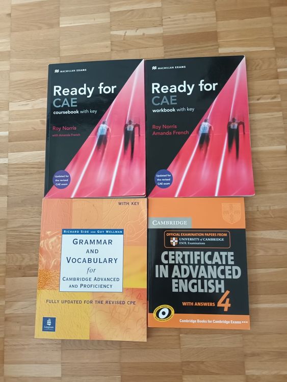 LEHRBÜCHER für CAE Cambridge Advanced Certificate 4 Büch (Gebraucht) in ...
