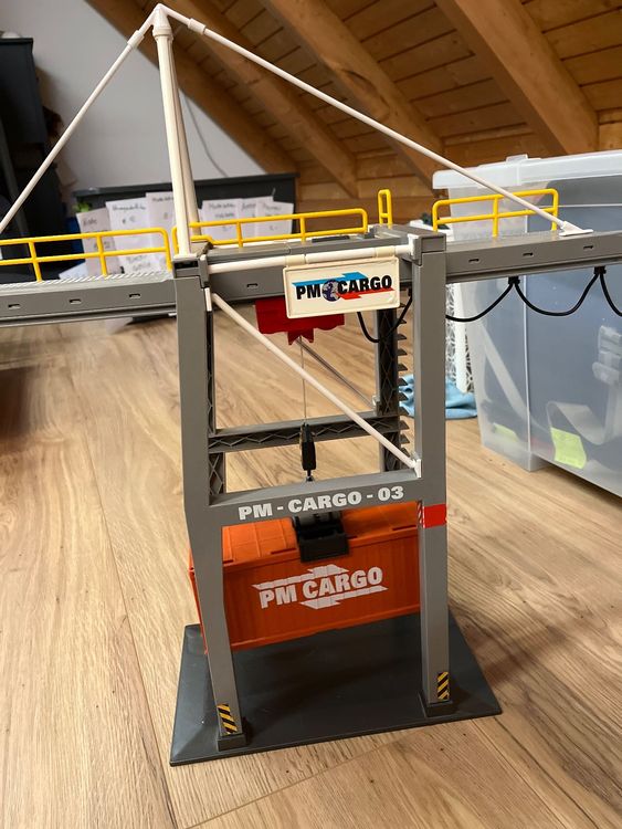 Playmobil "Cargo" - Container Kran | Kaufen auf Ricardo